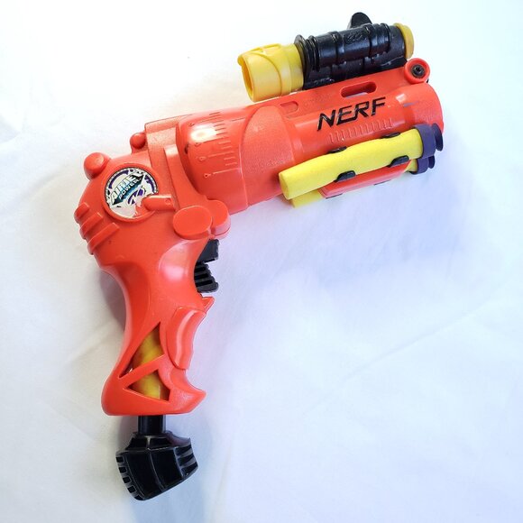Nerf | Toys | Vintage 998 Nerf Airjet Power Secret Shot Ii Foam Dart ...
